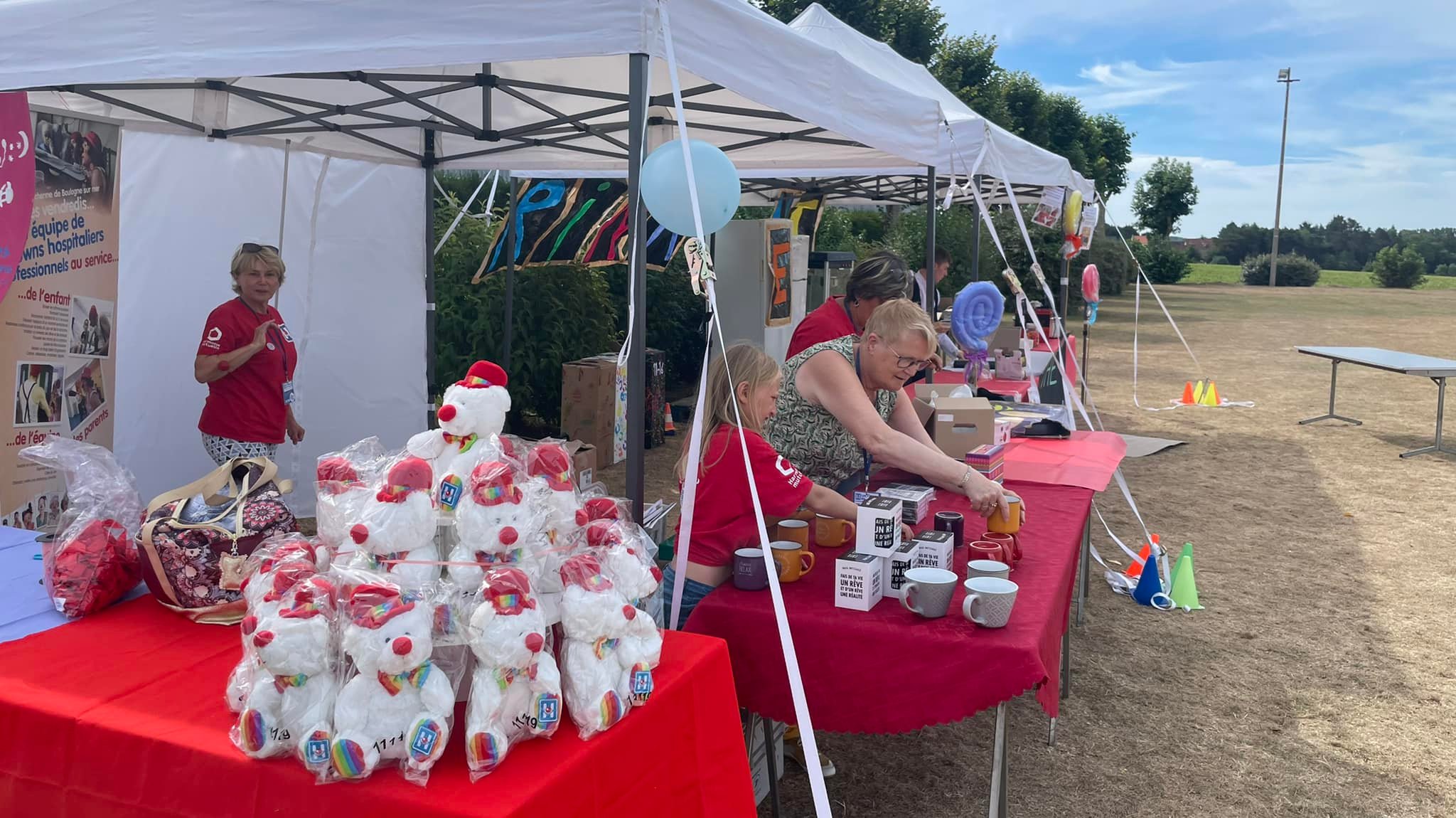 Stand-clowns – Ville de Rinxent